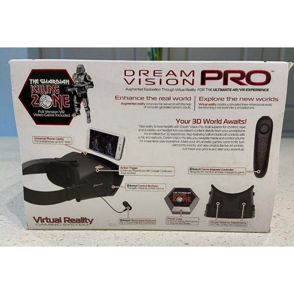 Tzumi | VR, AR & Accessories | Dream Vision Pro Virtual Reality Smart ...